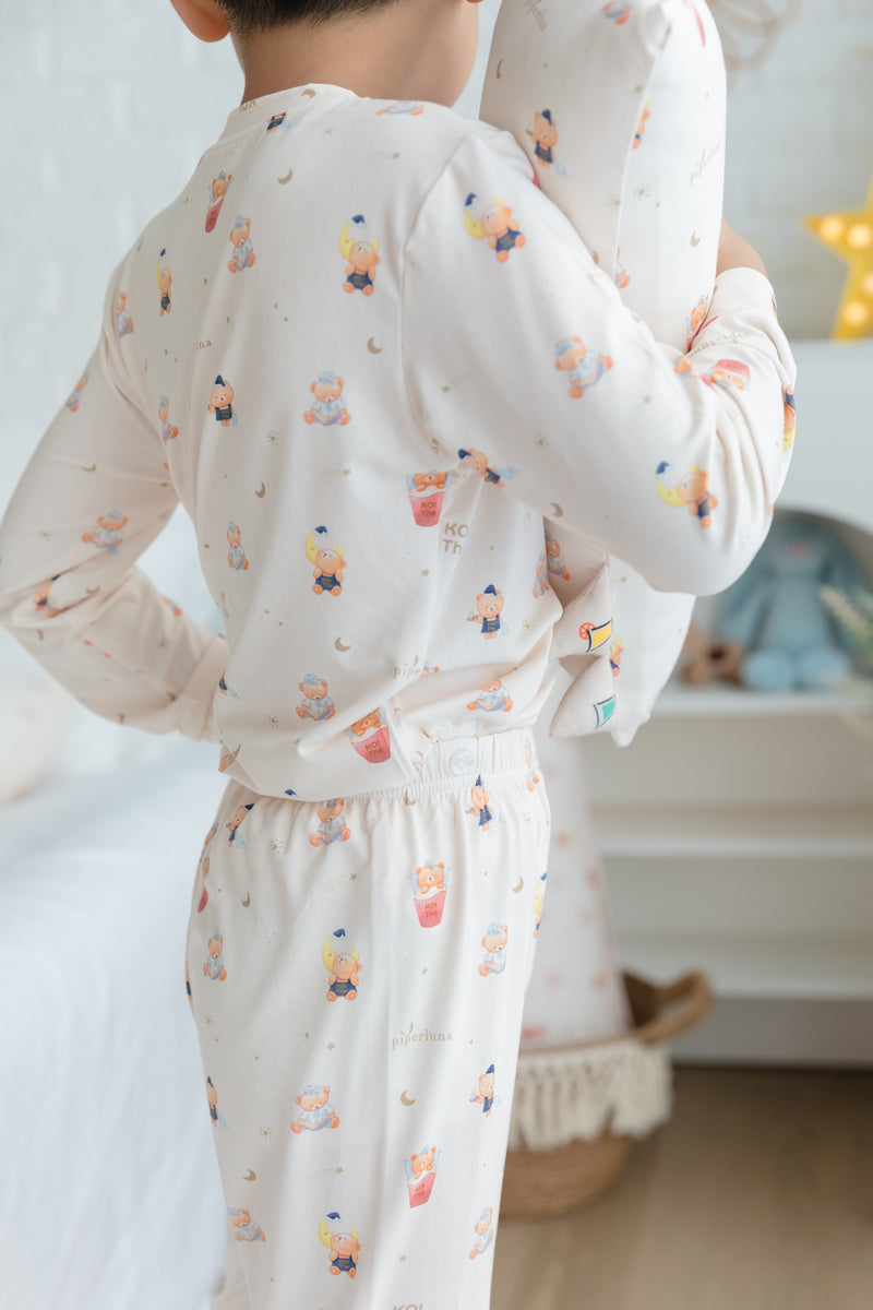 Kids Pyjamas set - KOI Bedtime series – Piperluna