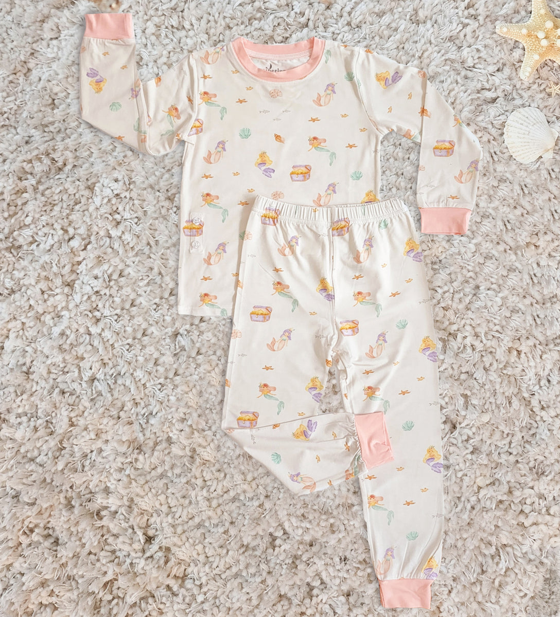 Toddler Pyjamas set - Mermaids – Piperluna